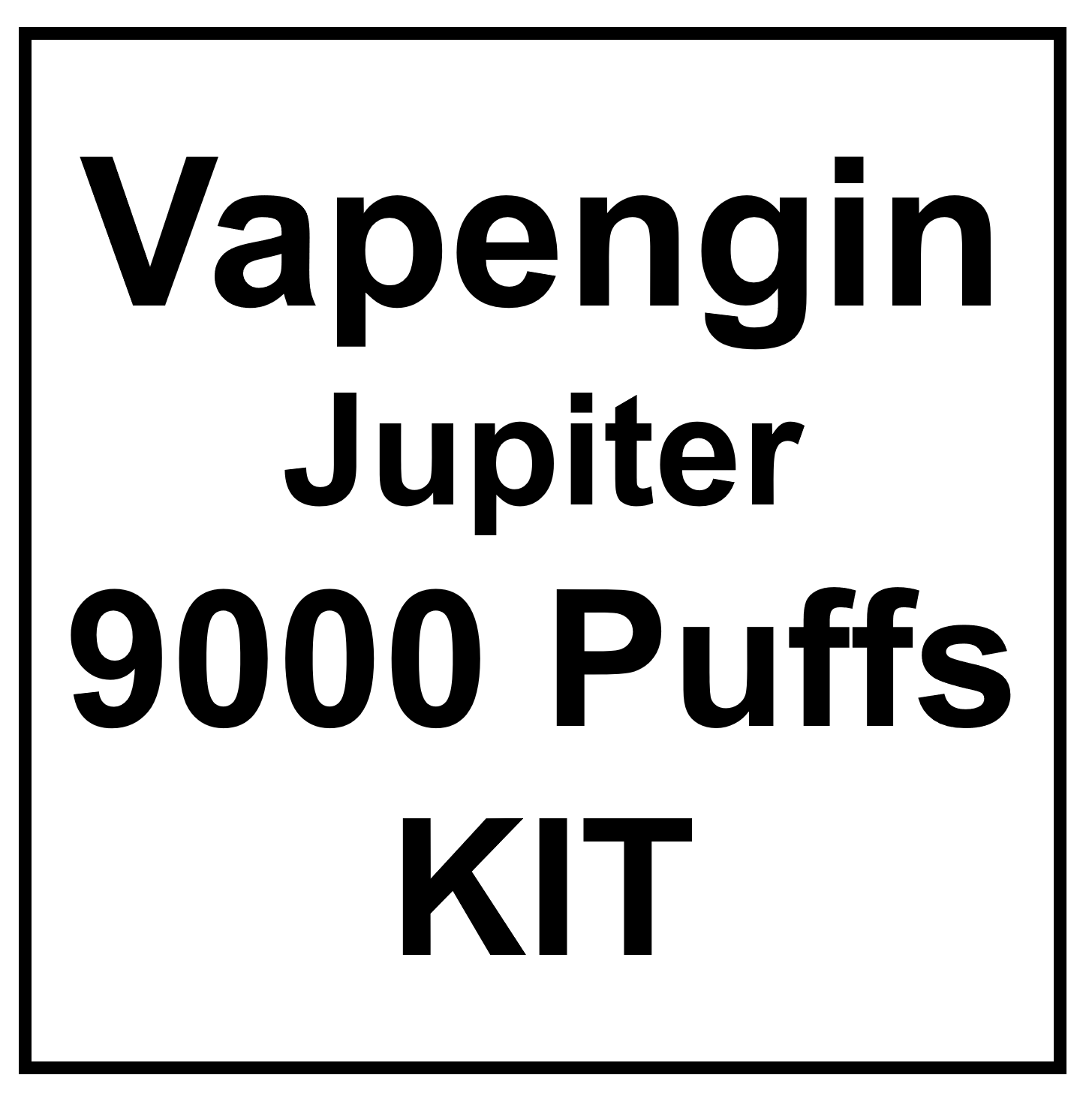 Vapengin Jupiter 9000 Puffs Starter Kit (17 mL)